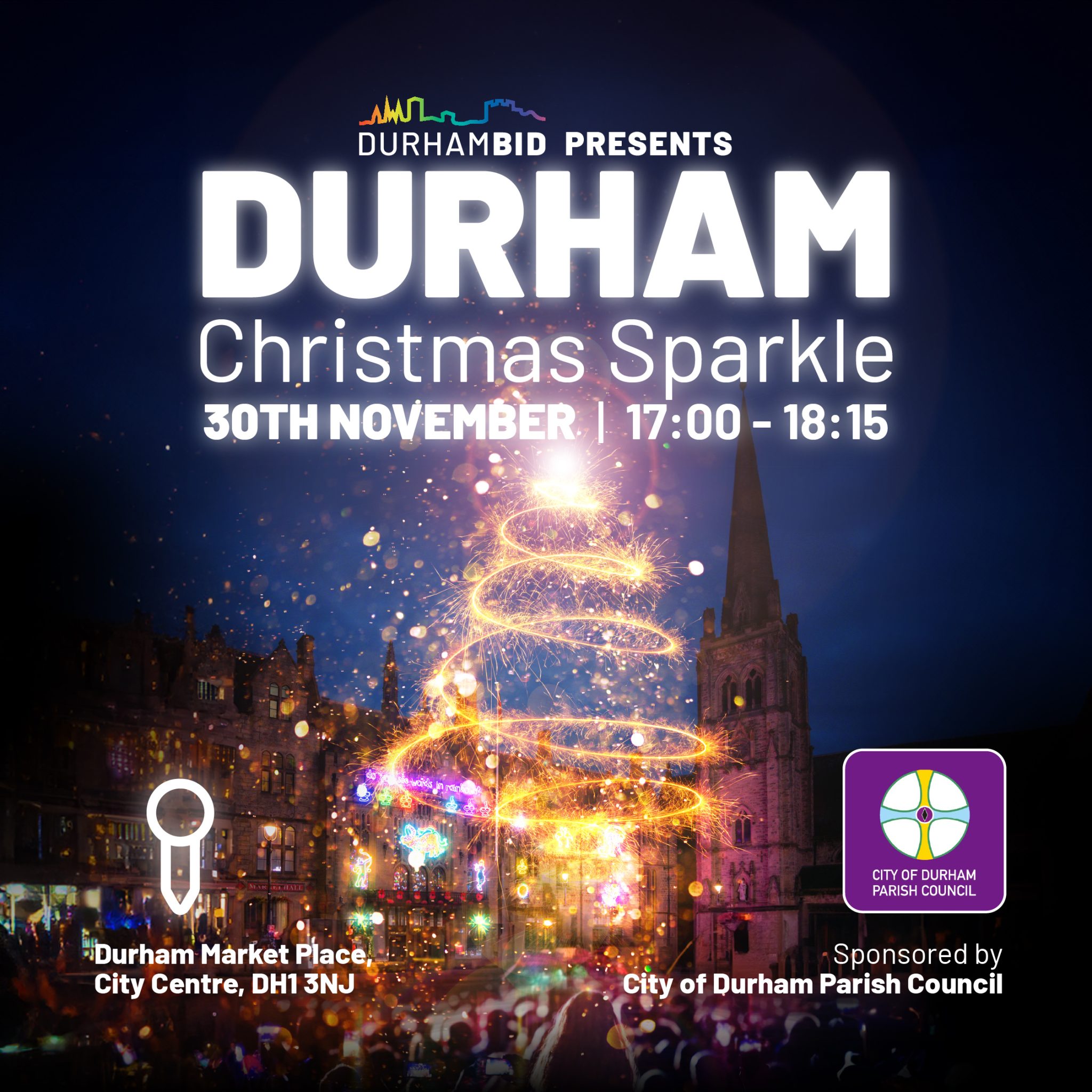 Getting Festive at Durham’s Christmas Lights Switch On - Walkergate Durham