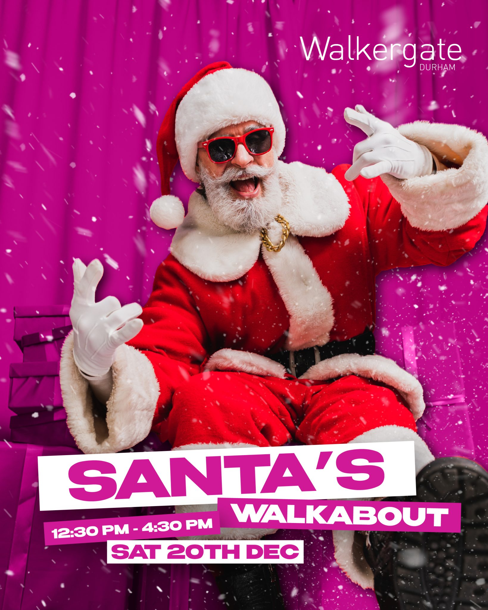 Santa's Walkergate Walkabout! - Walkergate Durham